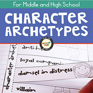 Character Archetype Graphic Organizers - Mixed-Up Files